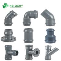 China QX Water Supply PVC Pipe Fitting with Rubber Ring 1/2