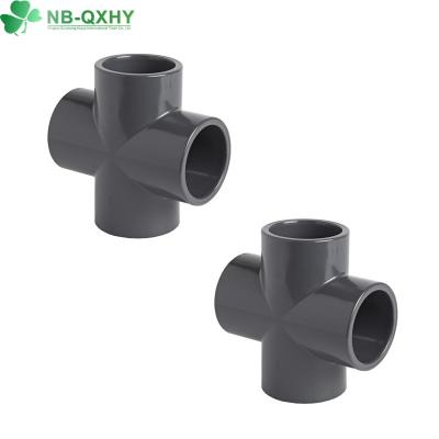 China Reducer Cross PVC Sch80 Pipe Fittings with After-sales Service Provide Replacement Services for sale