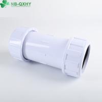 China Quick Connection PVC Pipe Fittings for 1-1/4 prime Plastic Pipes in Sturdy Pipe Systems for sale
