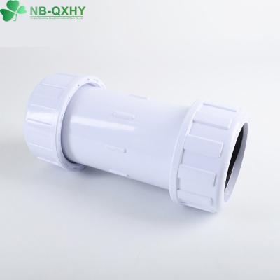 China Quick Connection PVC Pipe Fittings for 1-1/4 prime Plastic Pipes in Sturdy Pipe Systems for sale