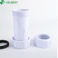 China Quick Connection PVC Pipe Fittings for 1-1/4 prime Plastic Pipes in Sturdy Pipe Systems for sale