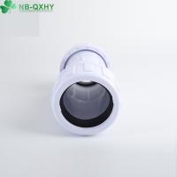 China Quick Connection PVC Pipe Fittings for 1-1/4 prime Plastic Pipes in Sturdy Pipe Systems for sale
