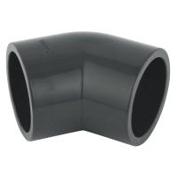 China Customized Request QX Water Supply Pn16 PVC Pipe Fitting Adaptor Elbow Tee Coupling for sale