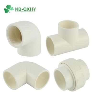 China Glue Connection ASTM Sch40 PVC Pipe and Fittings for Water Supply in ASTM Standard for sale