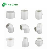China Glue Connection ASTM Sch40 PVC Pipe and Fittings for Water Supply in ASTM Standard for sale