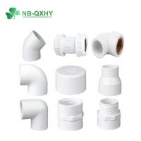China Glue Connection ASTM Sch40 PVC Pipe and Fittings for Water Supply in ASTM Standard for sale