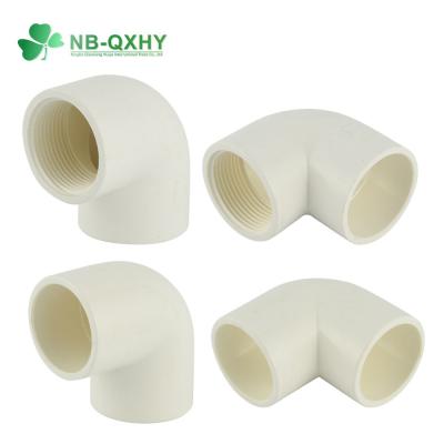 China All Size ASTM Sch40 Female Elbow Plastic Pipe Fitting for Seamless Connections for sale