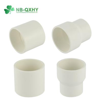 China Water Supply PVC Pipe Fitting ASTM Sch40 Coupling Forged with Pn16 Pressure Rating for sale
