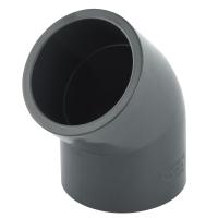 China Round Head Code PVC Pipe Fitting Tee Elbow Coupling for Water Supply in 20mm to 400mm for sale