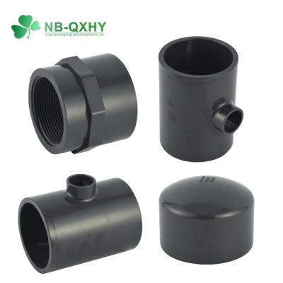 China All Size CPVC Pipe Fitting Pn10 Wall Thickness for Industrial System Application ASTM Sch80 for sale