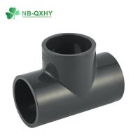 China Glue Connection High Pressure Plastic Fitting Reducing Tee for QX Plumbing Fitting for sale