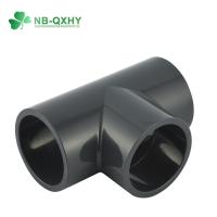 China Glue Connection High Pressure Plastic Fitting Reducing Tee for QX Plumbing Fitting for sale