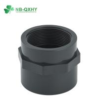 China Flexible 20mm to 110mm DIN PVC Pipe Fitting Pn16 Pipe and Fitting Female Male Adapter for sale