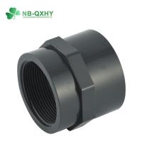 China Flexible 20mm to 110mm DIN PVC Pipe Fitting Pn16 Pipe and Fitting Female Male Adapter for sale