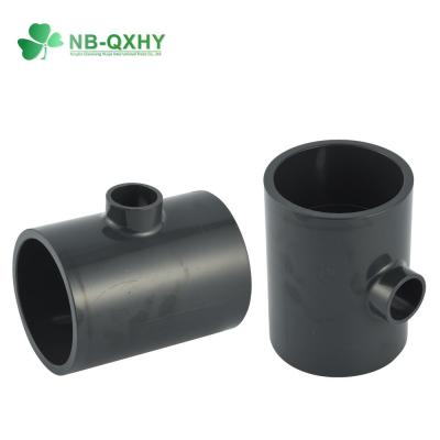 China 110*75 225*160 DIN Pn16 PVC Reducing Tee Connector for Semiconductor Manufacturing for sale