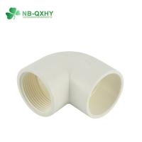 China ASTM Sch40 Pressure Pipe Fitting PVC Plastic Female 90 Degree Elbow for Water Supply for sale