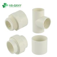 China Cross PVC Threaded Female Elbow NPT Elbow for Water Supply Plastic Pipe Fitting Sch40 for sale