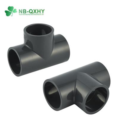 China 20mm to 400mm Pn16 High Pressure PVC Equal Tee Pipe Fittings for Customized Solutions for sale