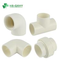 China Gray PVC Socket Union for Water Supply 2 Inch PVC-U Sch40 Pipes Fittings 100% Material for sale