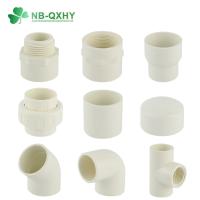 China Gray PVC Socket Union for Water Supply 2 Inch PVC-U Sch40 Pipes Fittings 100% Material for sale