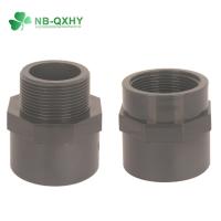 China High Pressure Water Supply PVC UPVC Pipe Fitting with Socket Threaded End DIN Pn16 for sale