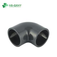 China High Pressure DIN Standard 400mm PVC Pipe Elbow 90 45 Degree Elbow for Pn16 Pressure for sale