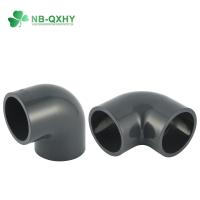 China High Pressure DIN Standard 400mm PVC Pipe Elbow 90 45 Degree Elbow for Pn16 Pressure for sale