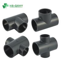 China High Pressure DIN Standard 400mm PVC Pipe Elbow 90 45 Degree Elbow for Pn16 Pressure for sale