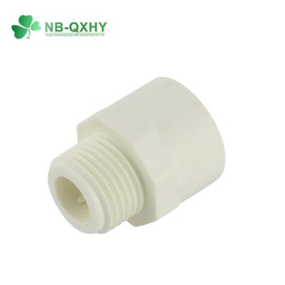 China Pn16 Pressure Rating UPVC ASTM Sch40 PVC Pipe Fitting Male Adapter for in Drain Water for sale
