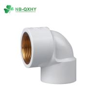 China Long-lasting Plumbing Gray PVC BS Threaded Fittings Female Elbow for Water Supply for sale