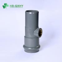 China Rubber 90 Elbow PVC Plumbing Fitting for Irrigation DIN Standard and Pn16 Wall Thickness for sale