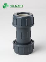 China UPVC Fitting DIN Standard Light/Dark Grey Forged Pn10 Thickness Strengthened Durable for sale