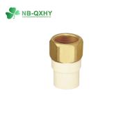 China QX PVC CPVC ASTM 2846 Fittings with Brass Male/Female Adaptor at Competitive for sale