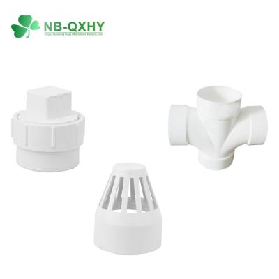 China Choose from a Wide Range of Sizes and Types with Blue PVC Water Drainage Fitting for sale