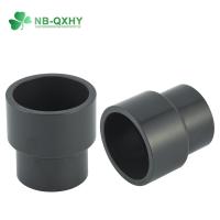 China DIN Standard Dark Gray Pn16 PVC Pipe Fittings 110mm Y Type Tee for Water Treatment for sale