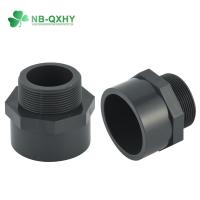 China DIN Standard Dark Gray Pn16 PVC Pipe Fittings 110mm Y Type Tee for Water Treatment for sale
