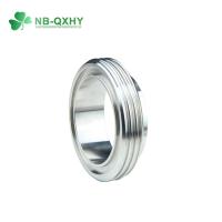 China Stainless Steel Round Nut SS304 SS316 for Food Grade Sanitary Fitting DN15-300 0.5