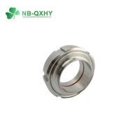 China Stainless Steel Round Nut SS304 SS316 for Food Grade Sanitary Fitting DN15-300 0.5