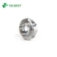 China Stainless Steel Round Nut SS304 SS316 for Food Grade Sanitary Fitting DN15-300 0.5