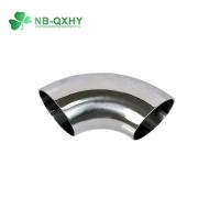 China Stainless Steel Welding Connection Sanitary Food Grade Curve Pipe Fitting SS316 SS304 for sale