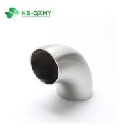China Stainless Steel Welding Connection Sanitary Food Grade Curve Pipe Fitting SS316 SS304 for sale
