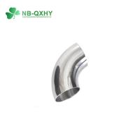 China Stainless Steel Welding Connection Sanitary Food Grade Curve Pipe Fitting SS316 SS304 for sale