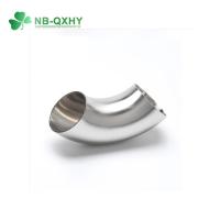 China Stainless Steel Welding Connection Sanitary Food Grade Curve Pipe Fitting SS316 SS304 for sale