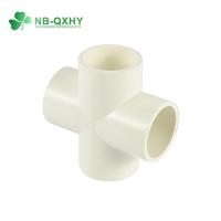 China Sch40 Plastic Water Supply PVC Fitting Cross Union Lateral 90°Tee for Industry for sale
