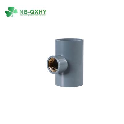China PVC Plastic Pipe Fittings in DIN Standard with Quick Lead Time and Glue Connection for sale