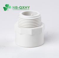 China ASTM Standard PVC Fitting for Water Supply Superior White Color Sch40 Fitting for sale