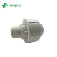 China Mould Complete Size Good DIN BS Standard PVC Union for Pipe Joint Connection Glue for sale