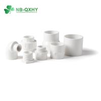 China Manufacture of ASTM SCH40 Gray Plastic UPVC Pipe Fittings for Water Supply and Durable for sale
