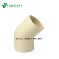 China CPVC ASTM2846 Standard Pipe Fittings for Water Pipe Connection Pn16 Pressure Rating for sale