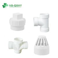 China QX PVC Drainage Pipe Fittings with ASTM D2665 Standard Compatibility for sale